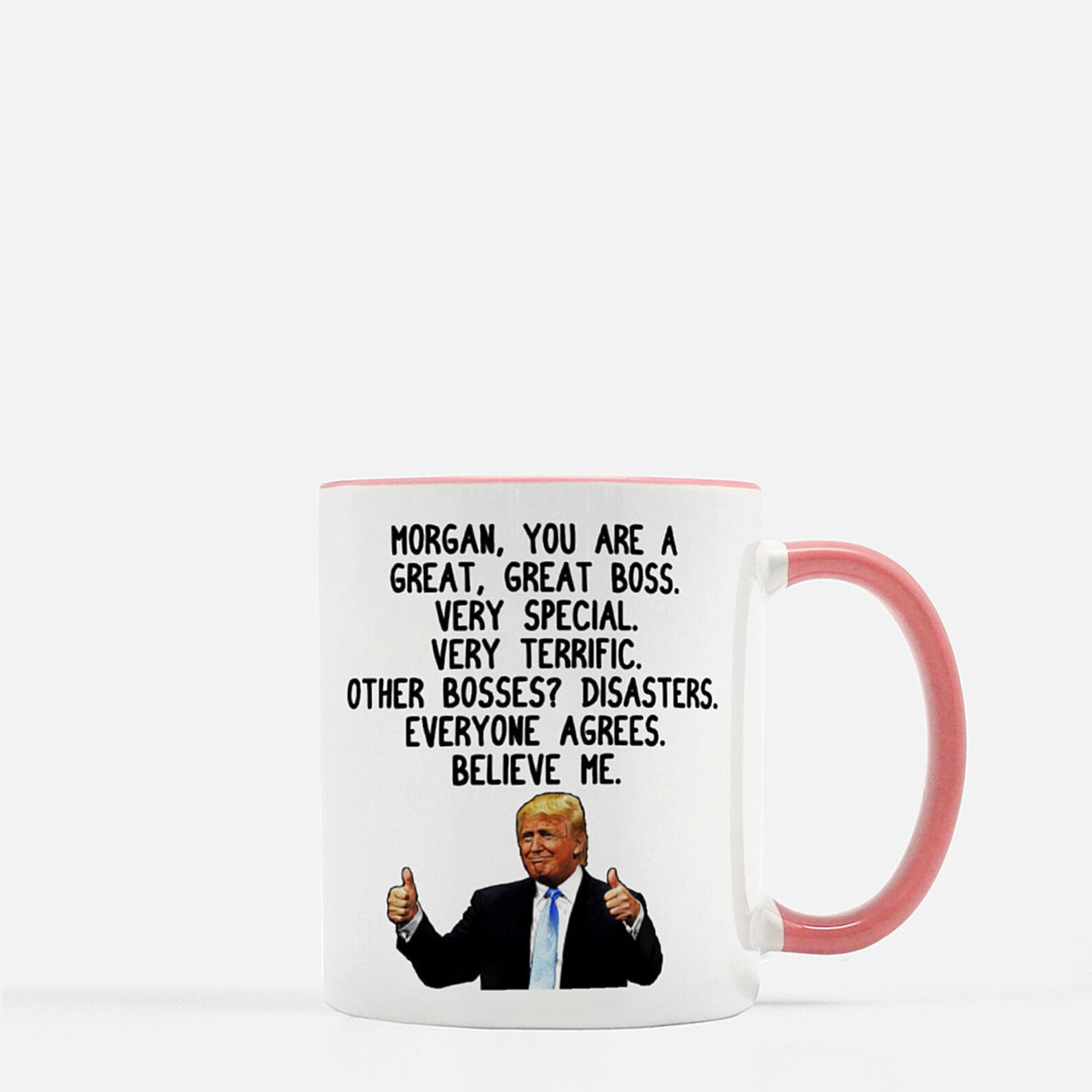 Personalized Trump Boss Coffee Mug Conservative Boss Gift - Etsy