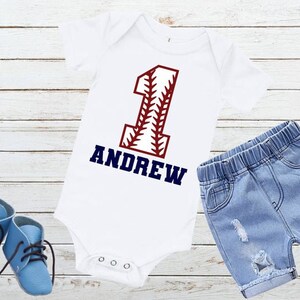 Personalized Baseball 9th Birthday Shirt, Boys Ninth Birthday Gift ...