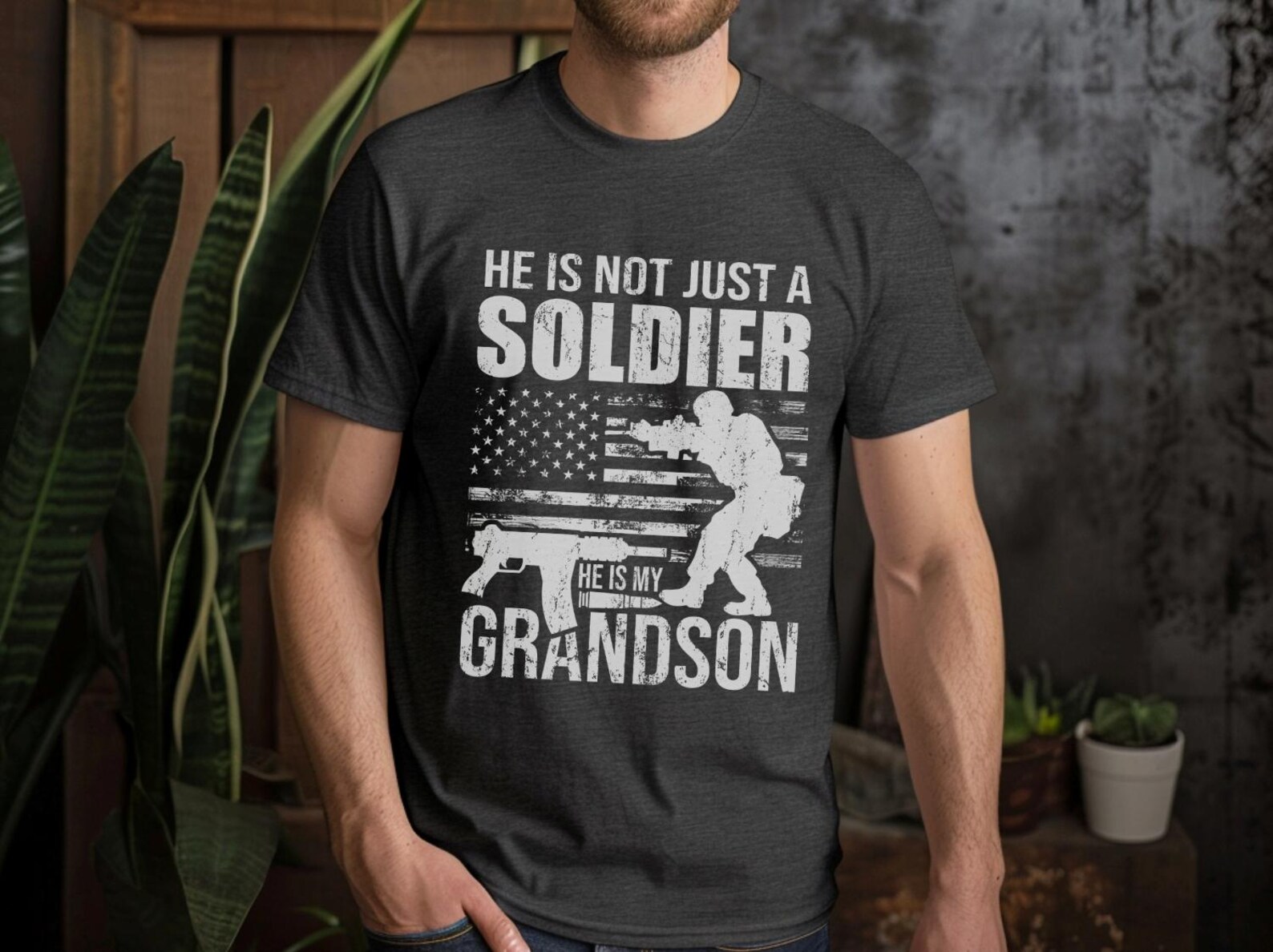 Proud Army Grandpa Shirt, Military Grandpa Shirt, He is Not Just A ...