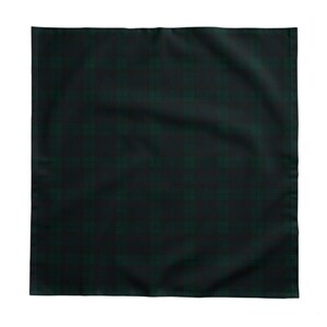 Blackwatch Tartan Tablecloths Classic Navy & Green Plaid Table Linens ...