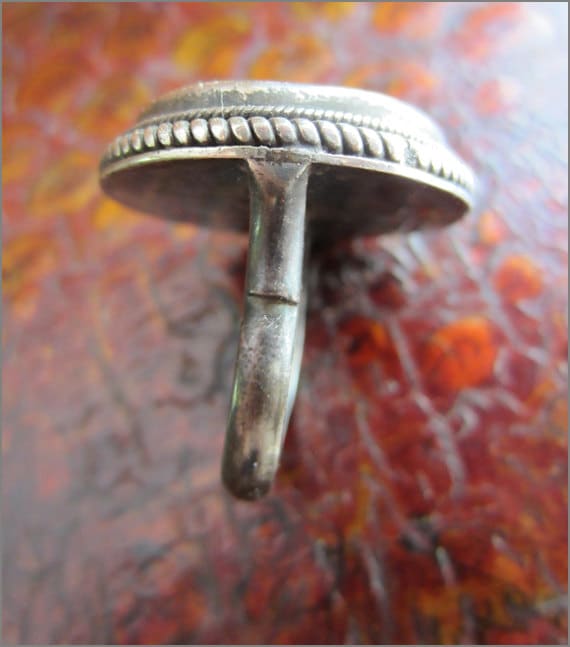 Antique Coin Ring from Nepal - Gem
