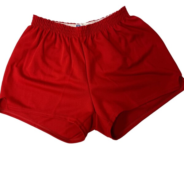 Red Gym Shorts - Etsy