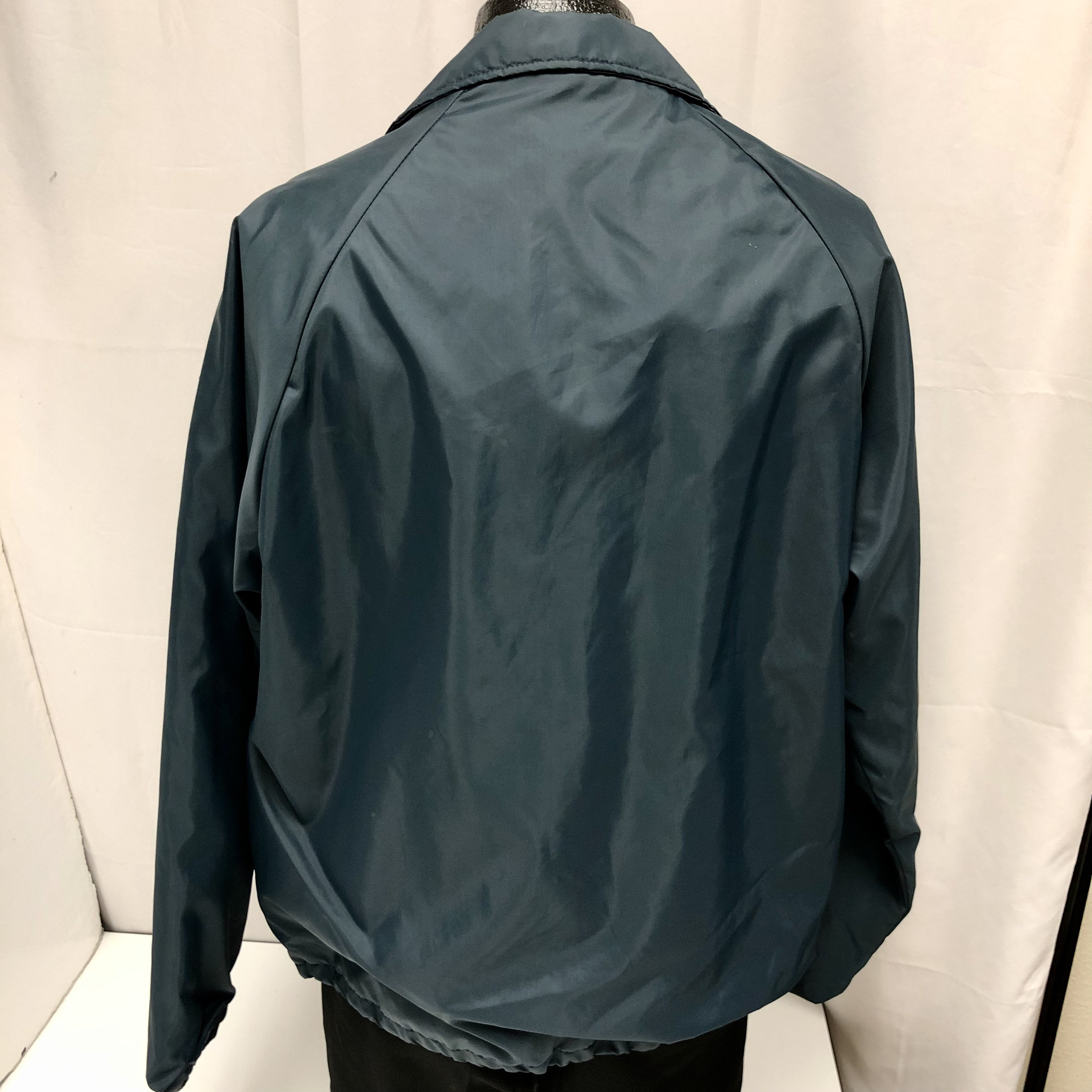 Vintage 70 80’s Swingster Blue Nylon Police Cop Coat Texas STATE ...