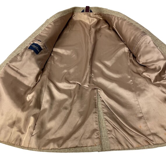 Vintage 70's Farah TROPICAL ISLAND Beige Sport Coat M… - Gem