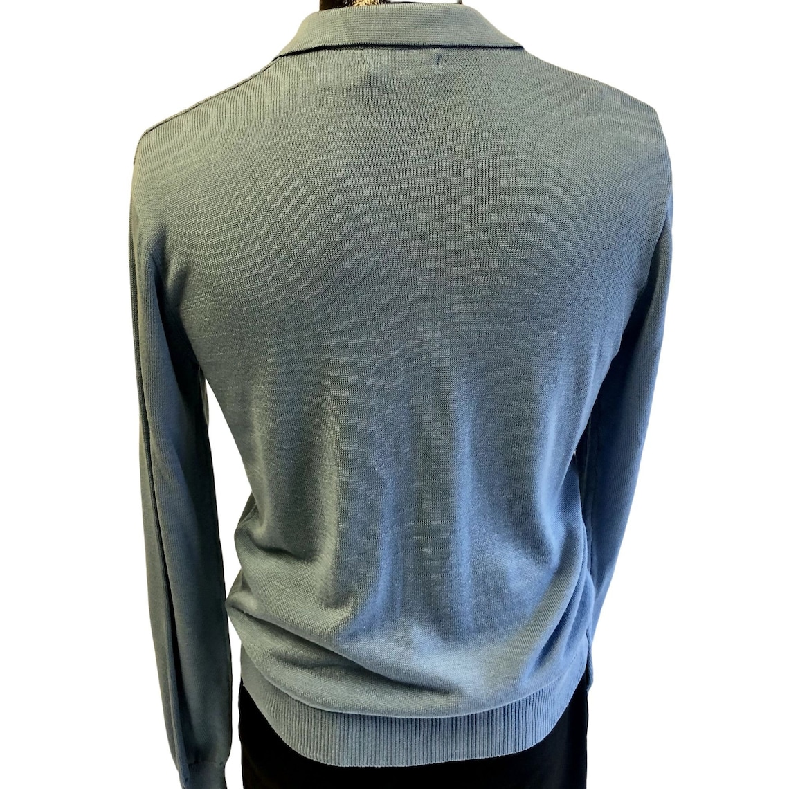 Vintage 50 60's Countess Mara LOGO Men Sky Blue ROCKABILLY Panel LOOP ...