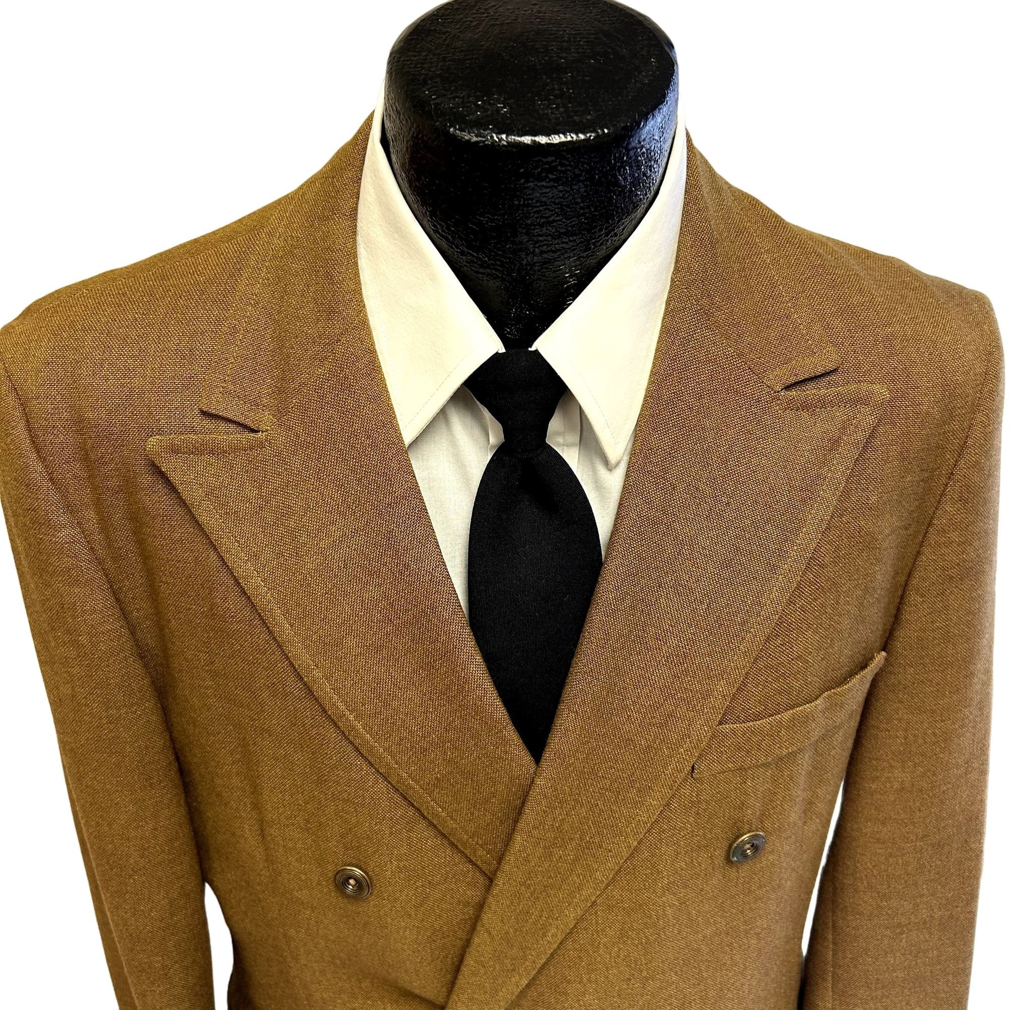 Vintage 40 50's Campus GTO Men's GOLD Brown ROCKABILLY Sport Coat ...