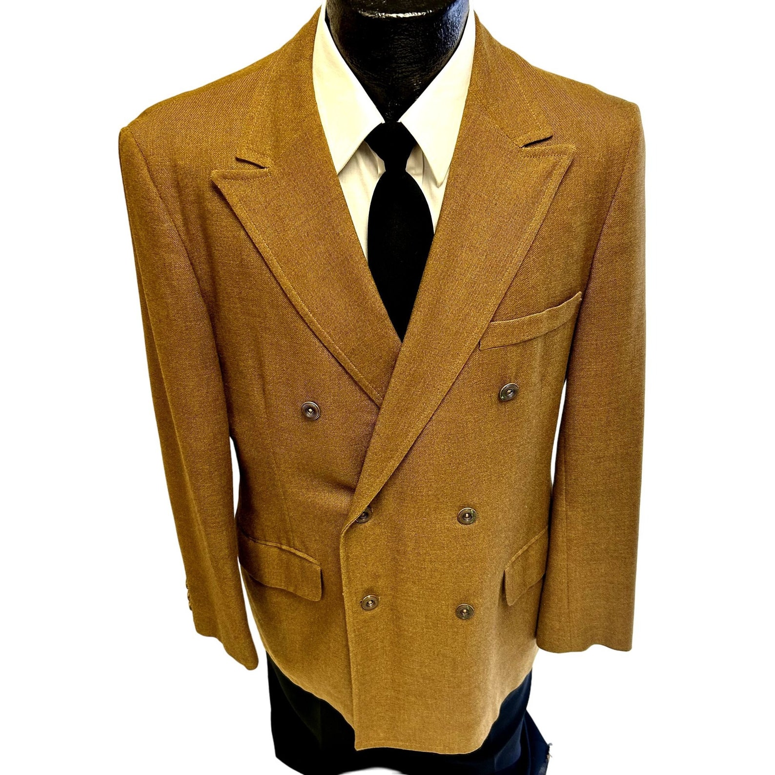 Vintage 40 50's Campus GTO Men's GOLD Brown ROCKABILLY Sport Coat ...
