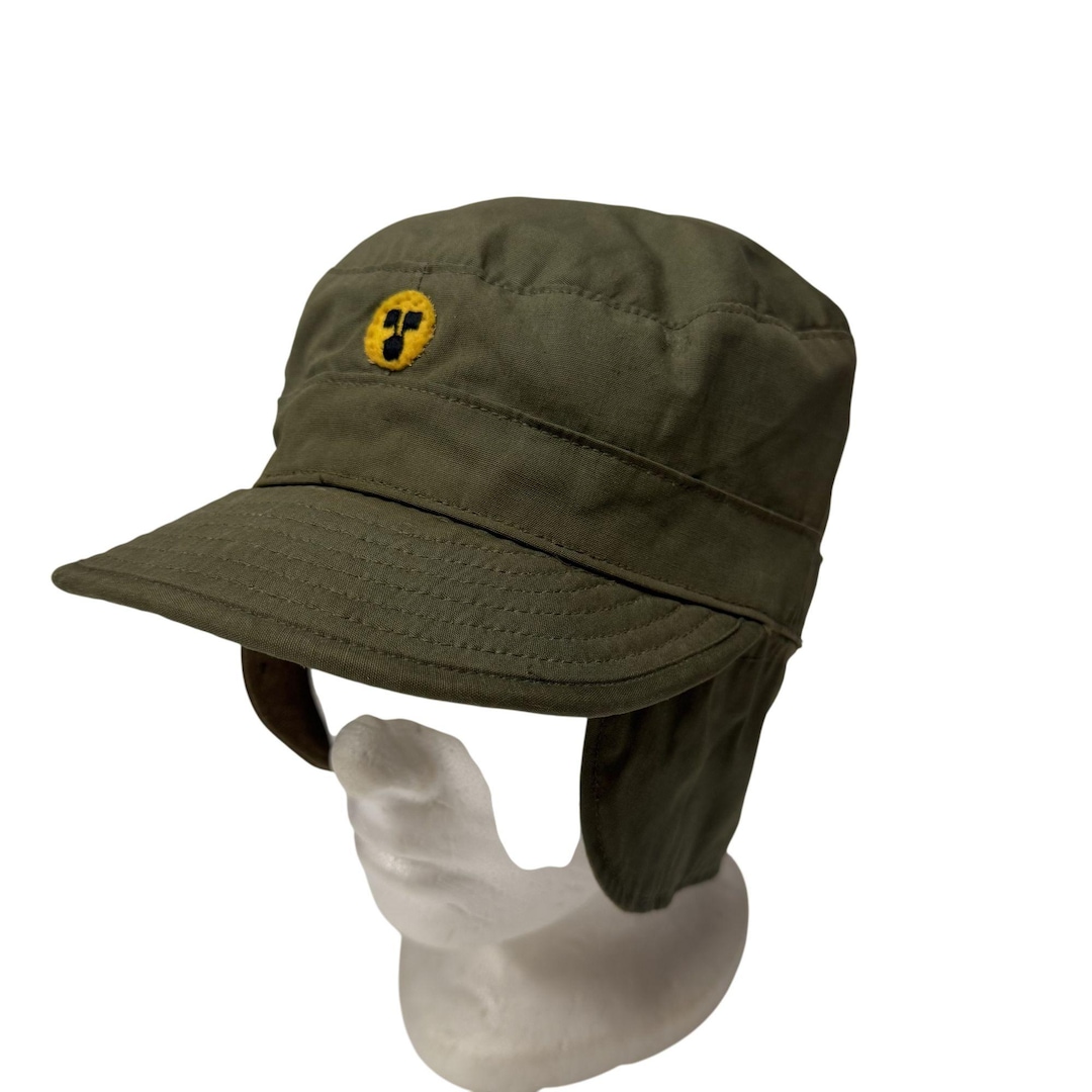 Vintage 50's Waldman Men Military M 1951 Poplin Cotton Wool FIELD Cap ...