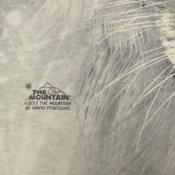 The Mountain David Penfound Men WHITE WOLF Blue Eyes … - Gem