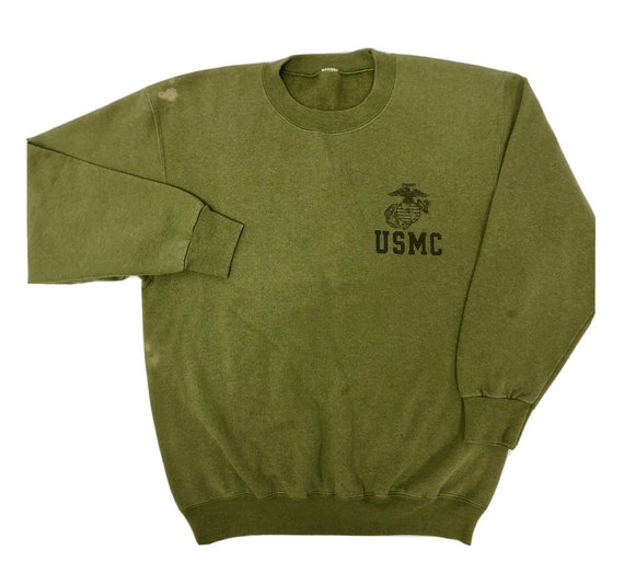 Vintage 70 80's USMC US Military Marines Corps Sweats… - Gem