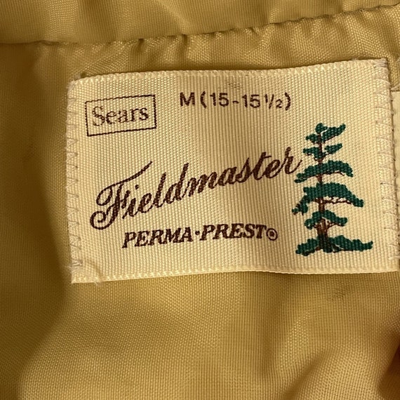 Vintage 60's Sears Fieldmaster Men Gold Beige HUNTING… - Gem