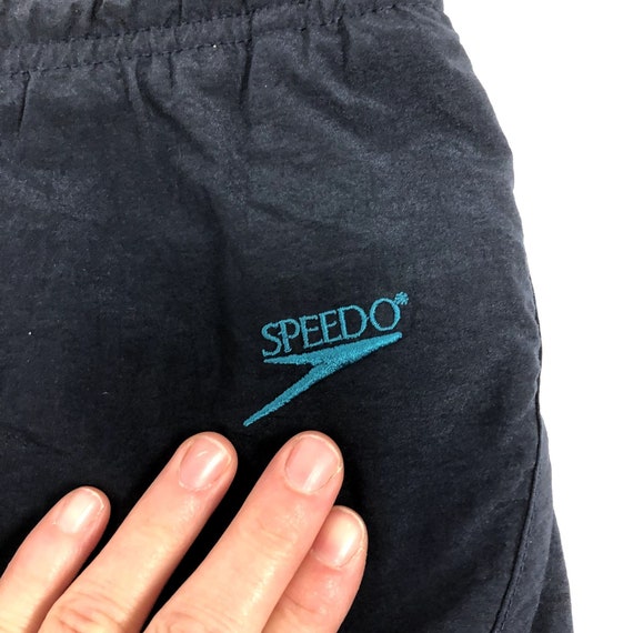 Vintage 90's Speedo Men Navy Blue SPRINTERS Nylon Run… - Gem