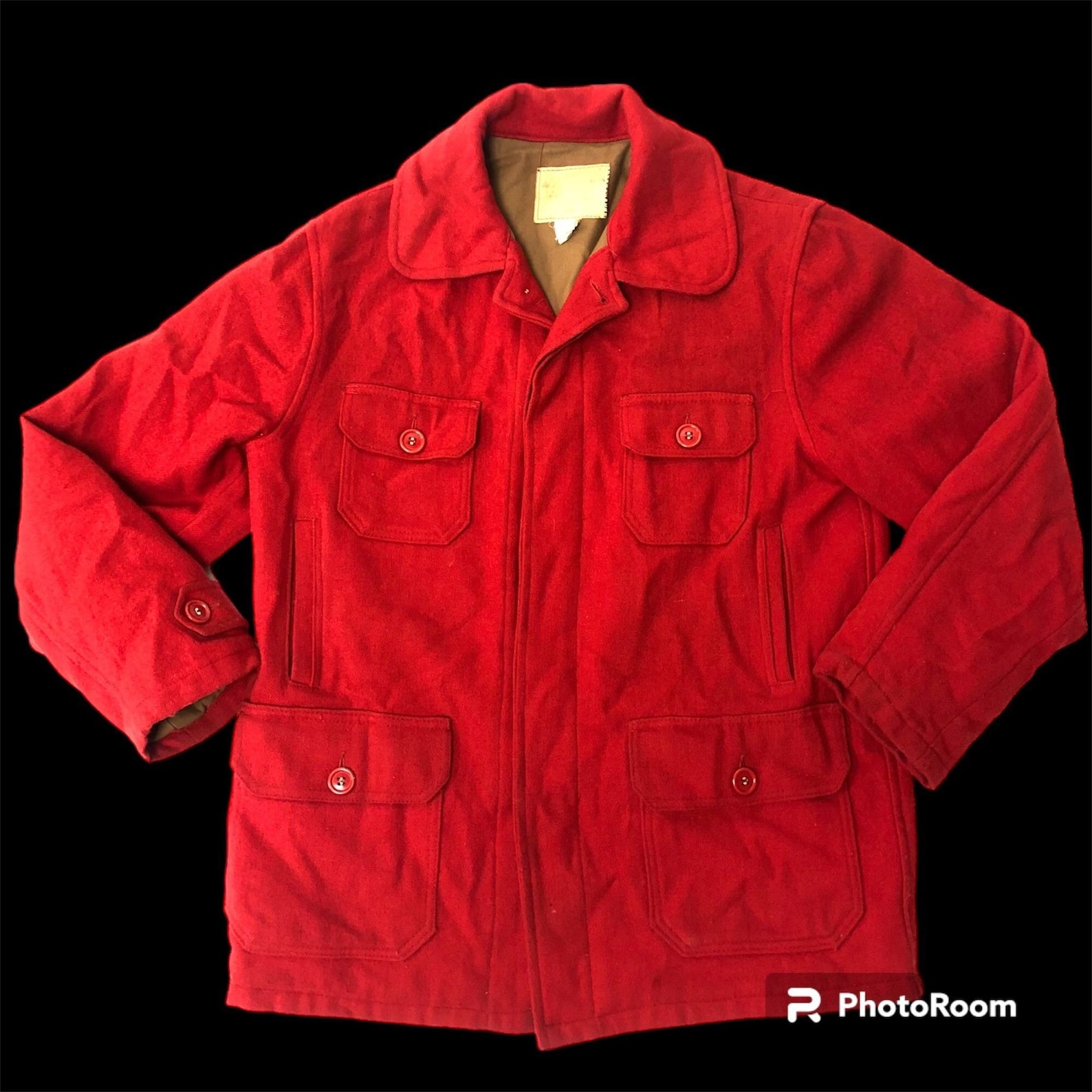Vintage 50 60's Bemidji Woolen Mills Men's Double MACKINAW Thick Wool ...