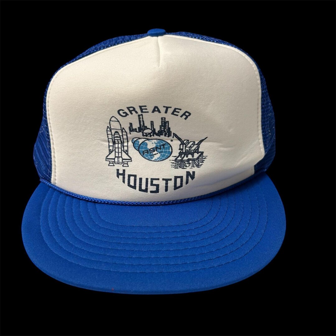 NOS New Vintage 80's Nissin Mesh Trucker Hat American Society ...