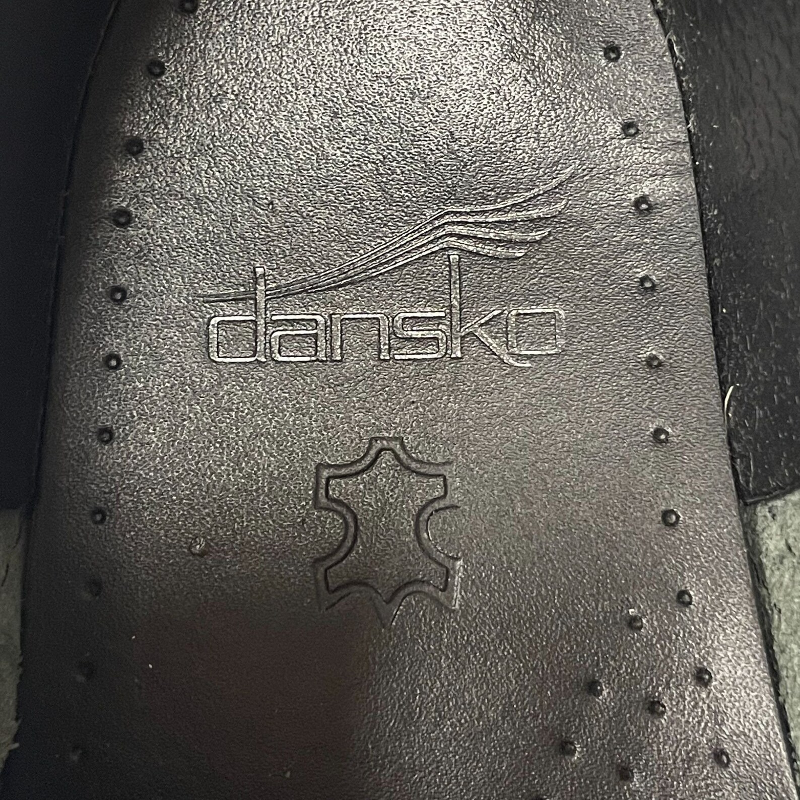 Vintage Dansko Purple Black PATENT Leather SCRIBBLE Clog Professional ...
