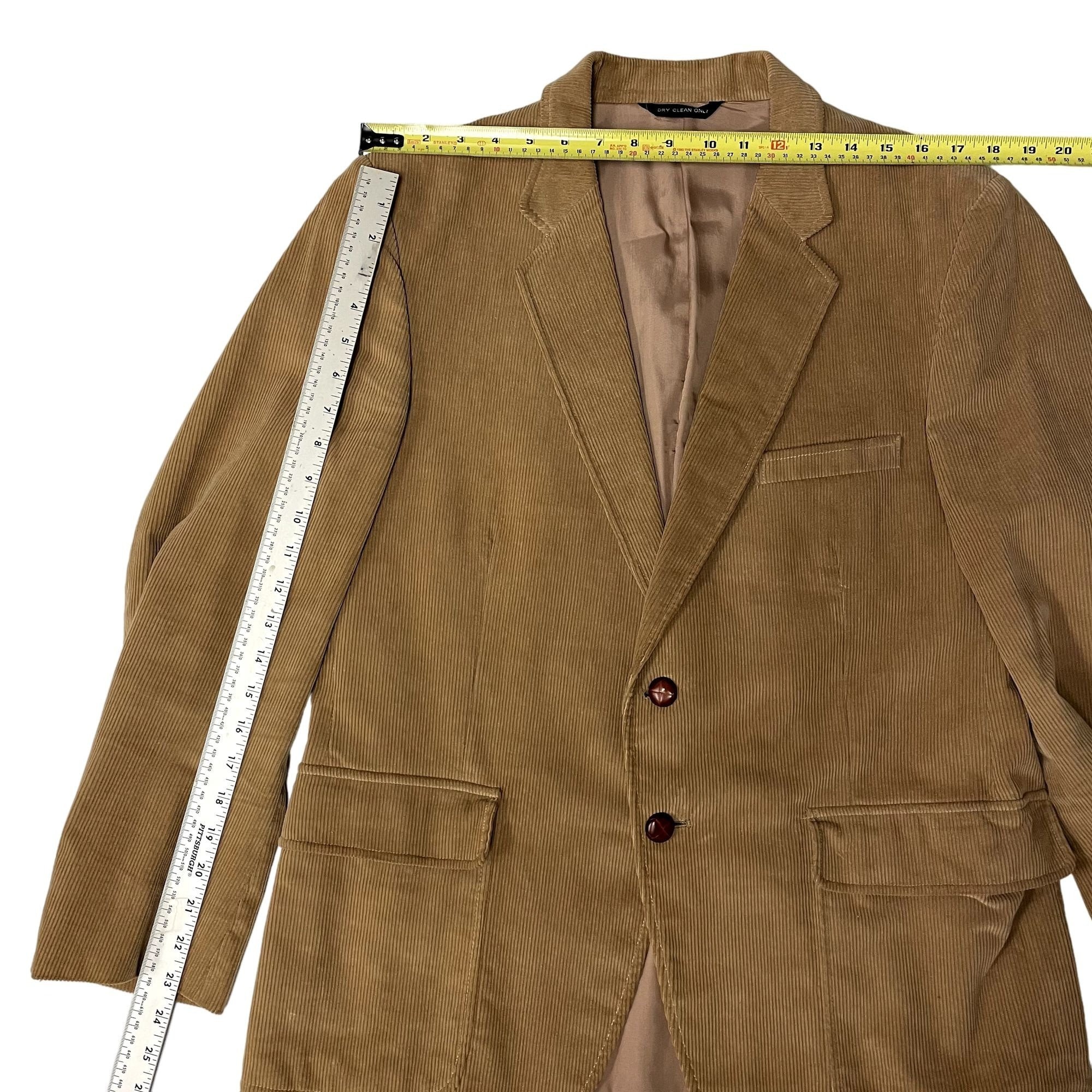 Vintage Westchester Classics Men Tan Sport Coat CORDUROY Vintage Westchester Classics Men Tan Sport Coat CORDUROY