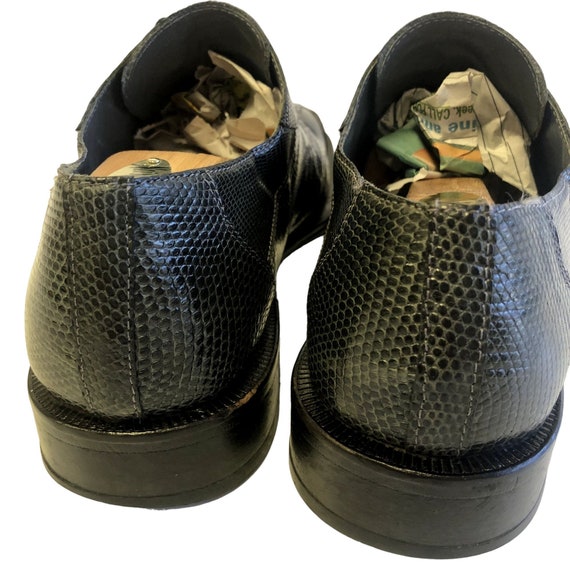 Vintage Custom Made David Eden Men's Black Genuine LI… - Gem