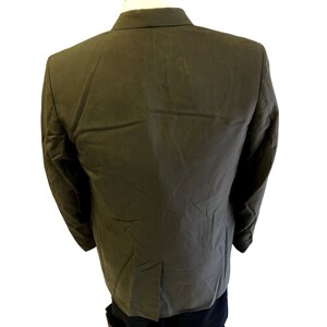 Vintage 50's BESPOKE Sport Coat Green IRIDESCENT 3 Btn Jacket ...