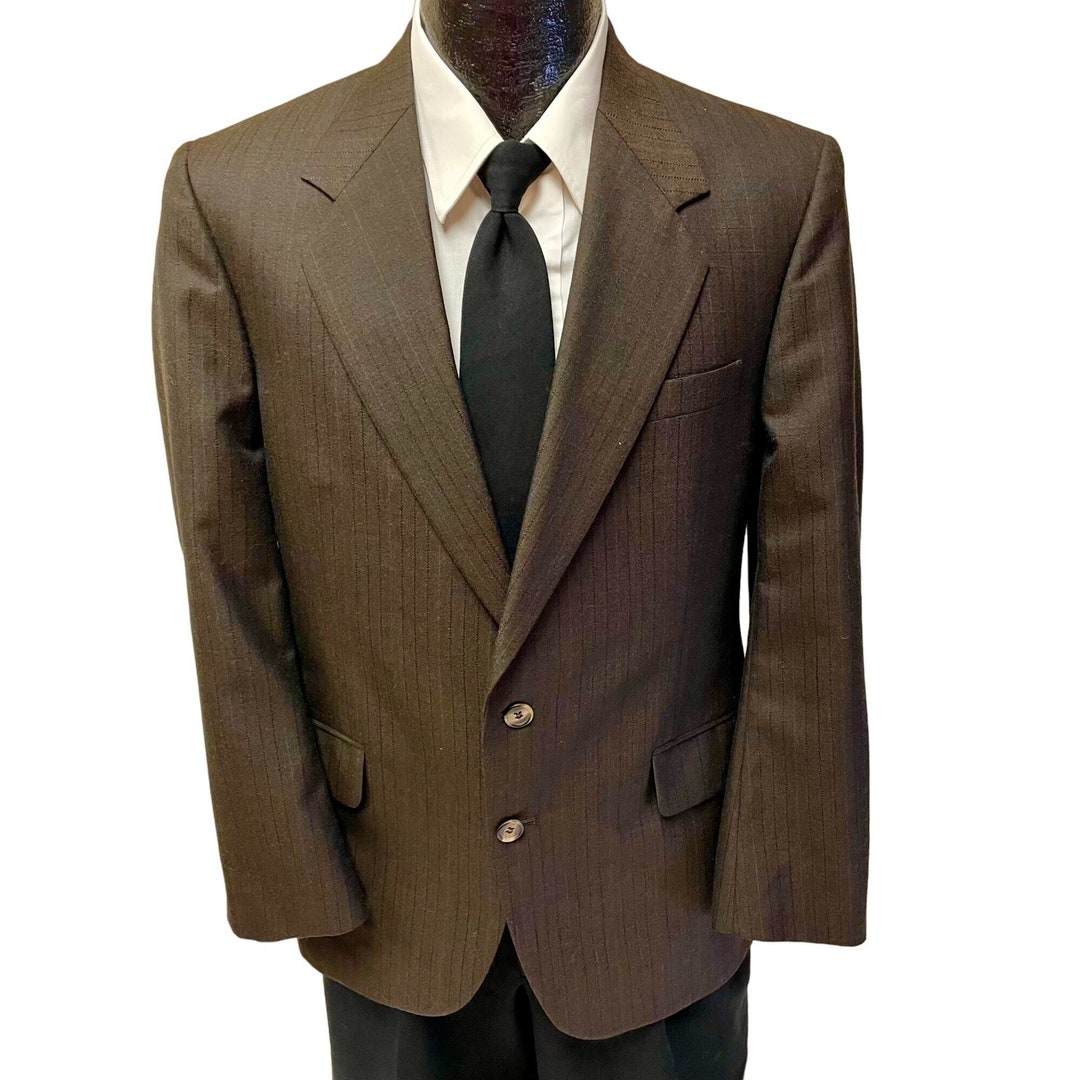 Vintage 50 60's Bonds Men ROCKABILLY Sport Coat Brown Jacket ATOMIC ...