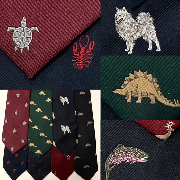 Animal Necktie - Etsy