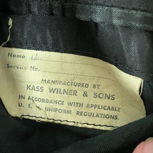 Vtg 40's WWII Men OFFICERS Service Captains Sport Coat Military ...