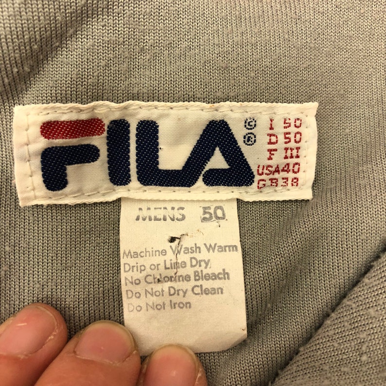 Vintage Fila Logo SHINY Red White Blue Gore-tex Track Suit Jacket ...
