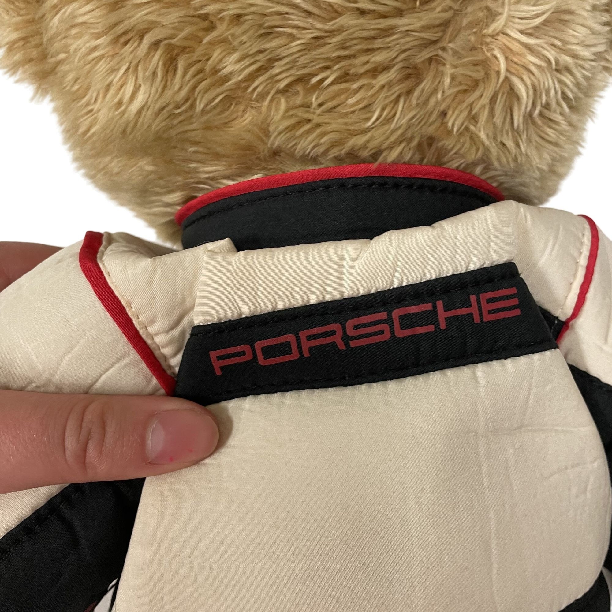 RARE Vintage Porsche Motorsport Teddy Bear Race Car Mobil 1 Michelin ...