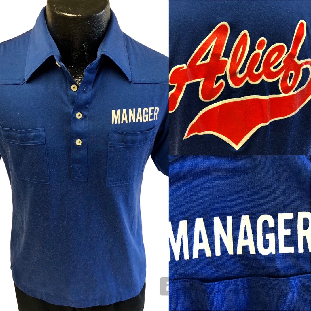 Vintage 70 80's Tonix Blue Polo HOUSTON Alief Athletics Football ...