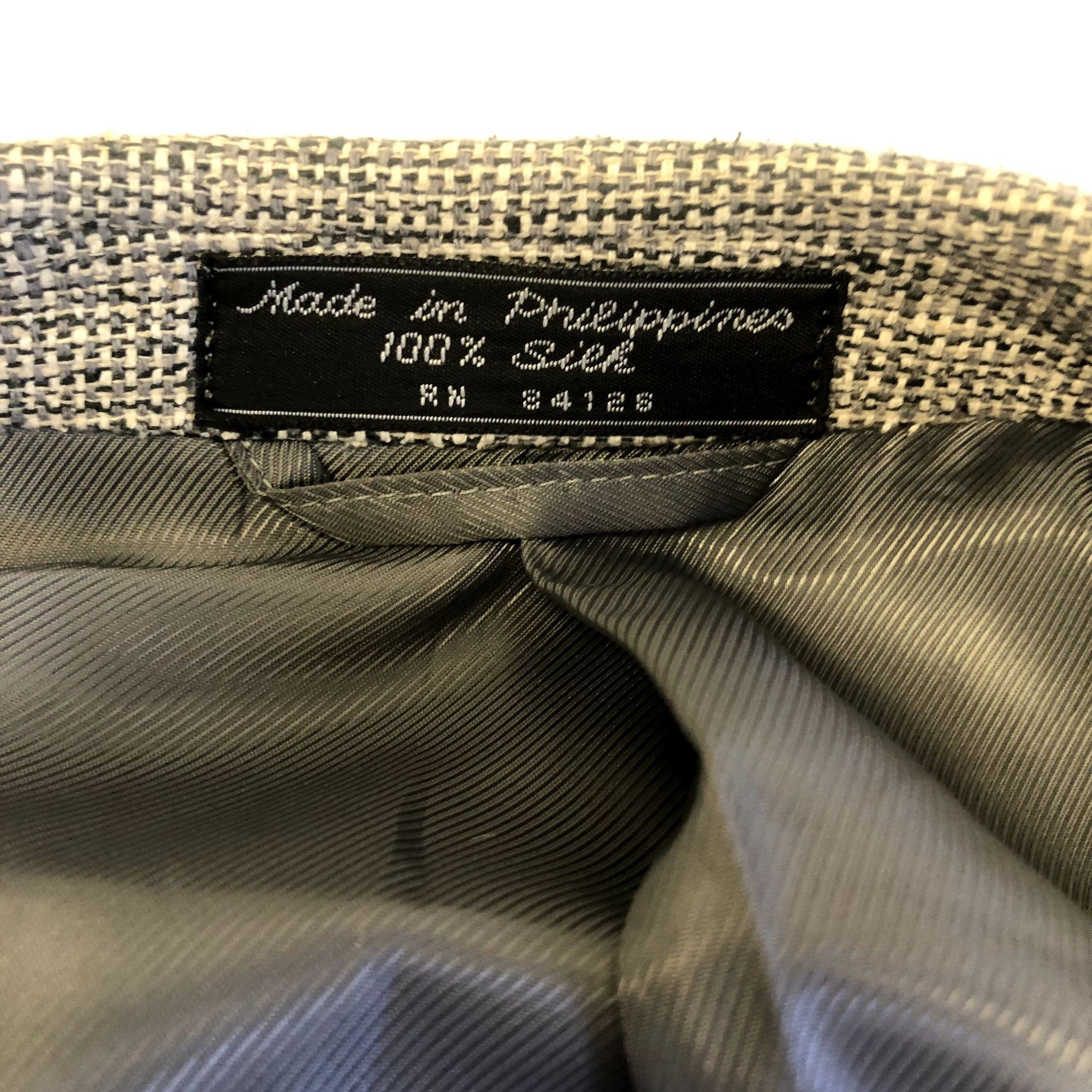 Vintage Bert Pulitzer Gray 100% SILK Sport Coat TWEED Jacket - Etsy