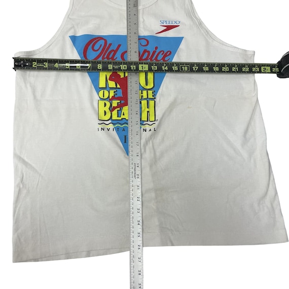 Vintage 80’s Speedo OLD SPICE King of The Beach Tank … - Gem