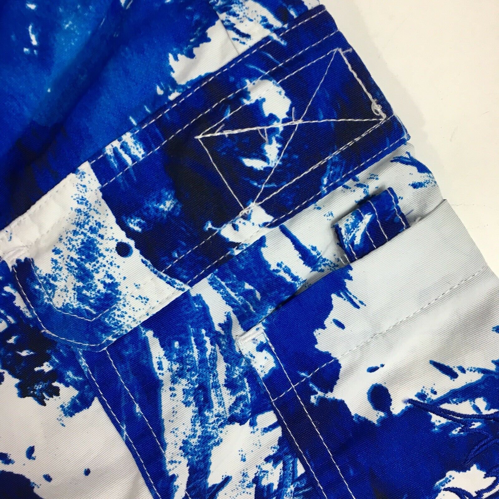 REEL Legends Men's Blue WAVE Pro Fishing PERFORMANCE Cargo Board Shorts ...