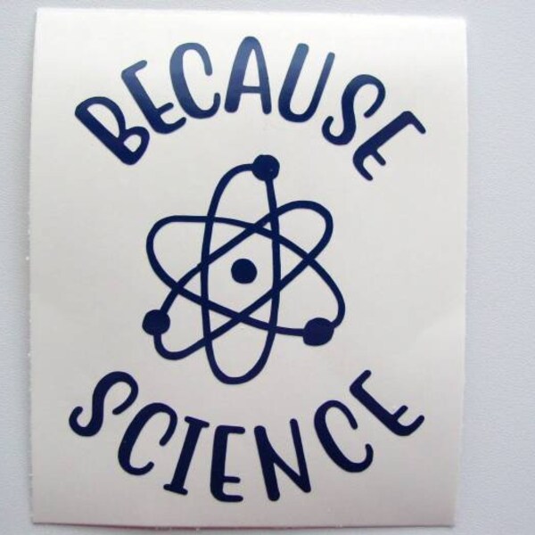 Science Car Decals - Etsy