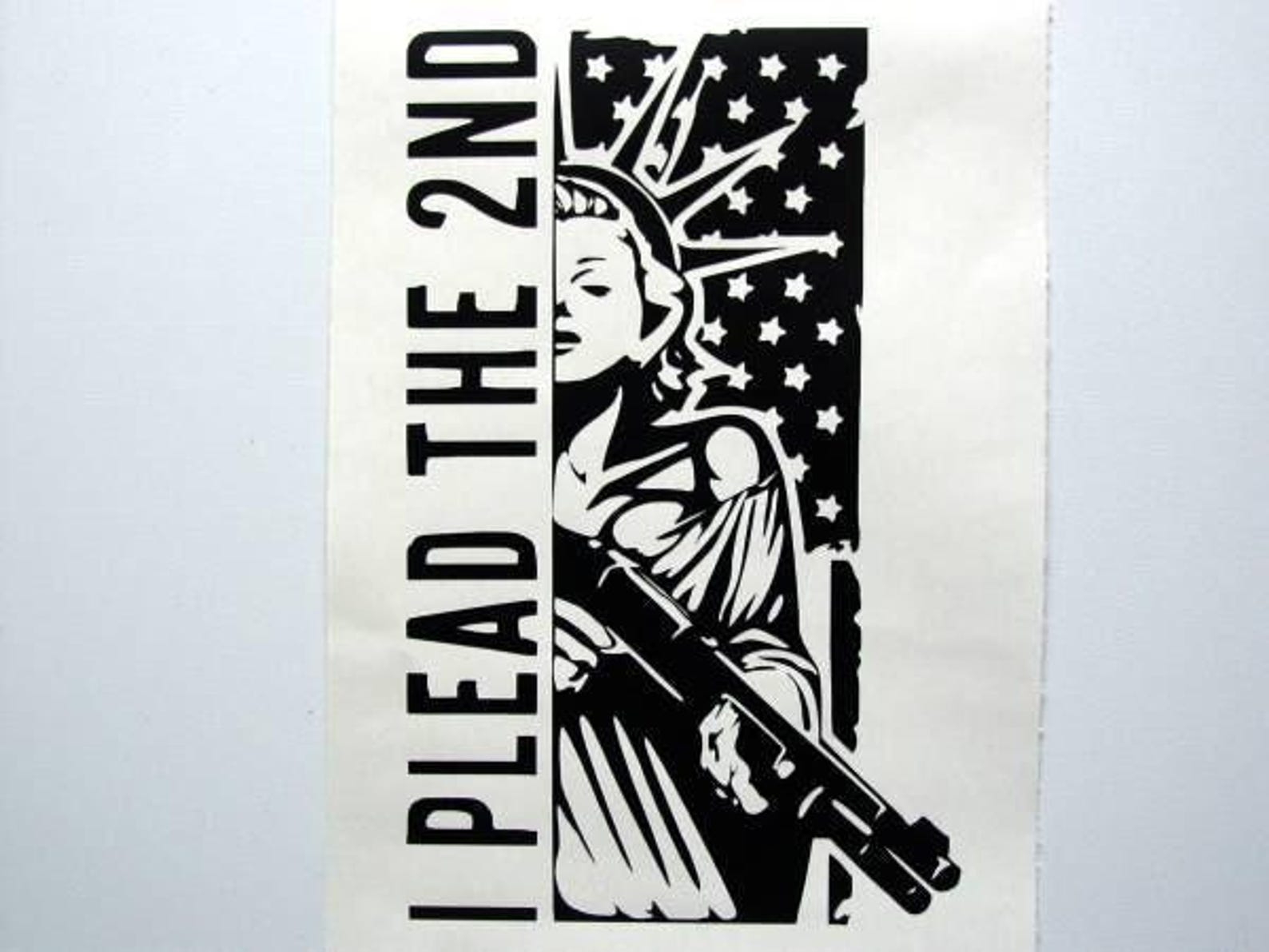 I Plead the 2nd Vinyl Decal, Laptop, Tumbler, 2nd Amendment - Etsy