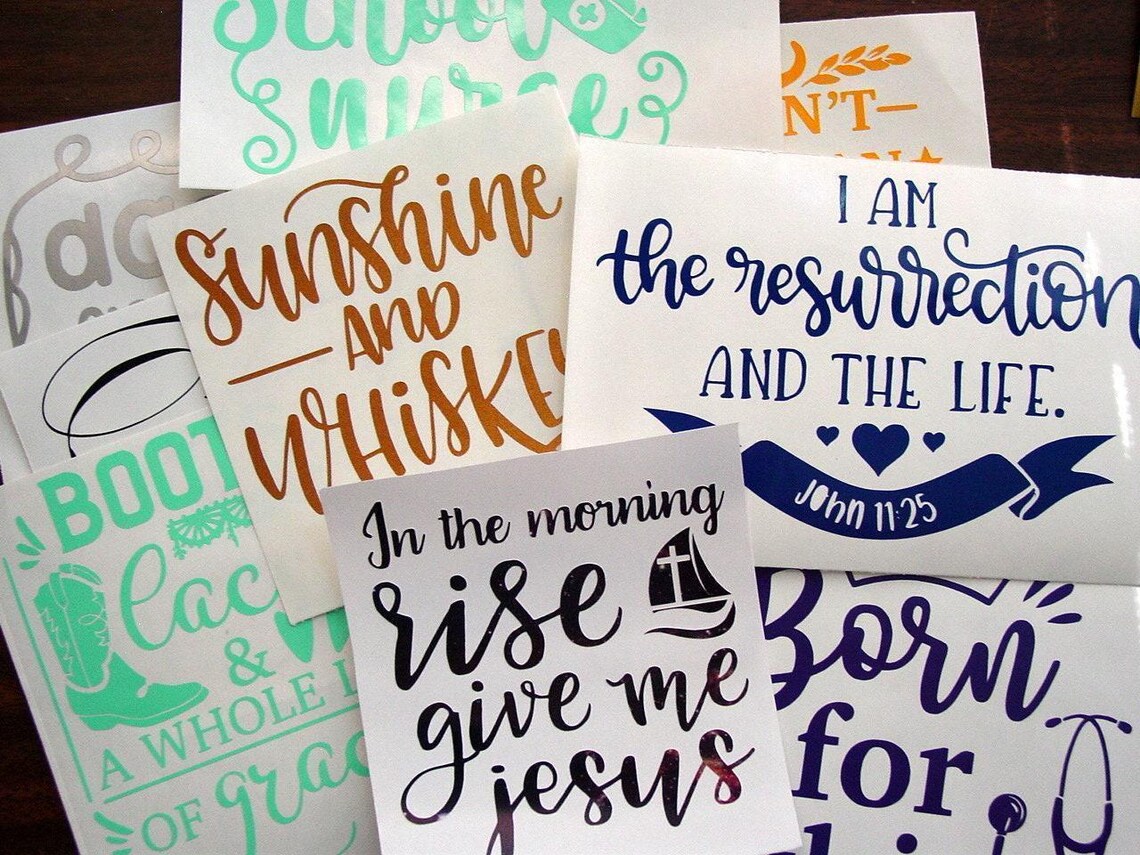 Southern Raised Jesus Saved Decal, Vinyl Decal, Christian Decal ...