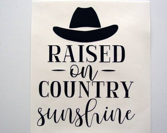 Southern Raised Cotton Decal - Etsy
