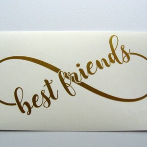 Best Friends Vinyl Sticker Decal, Best Friends Decal, Car Decal, Laptop ...