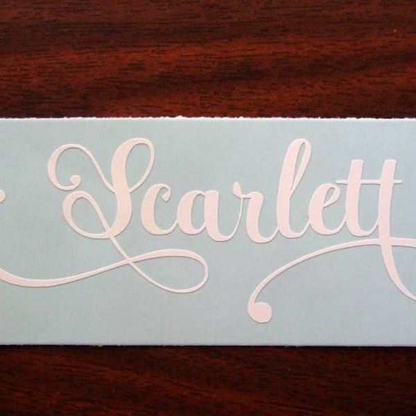 Fancy Decal - Etsy