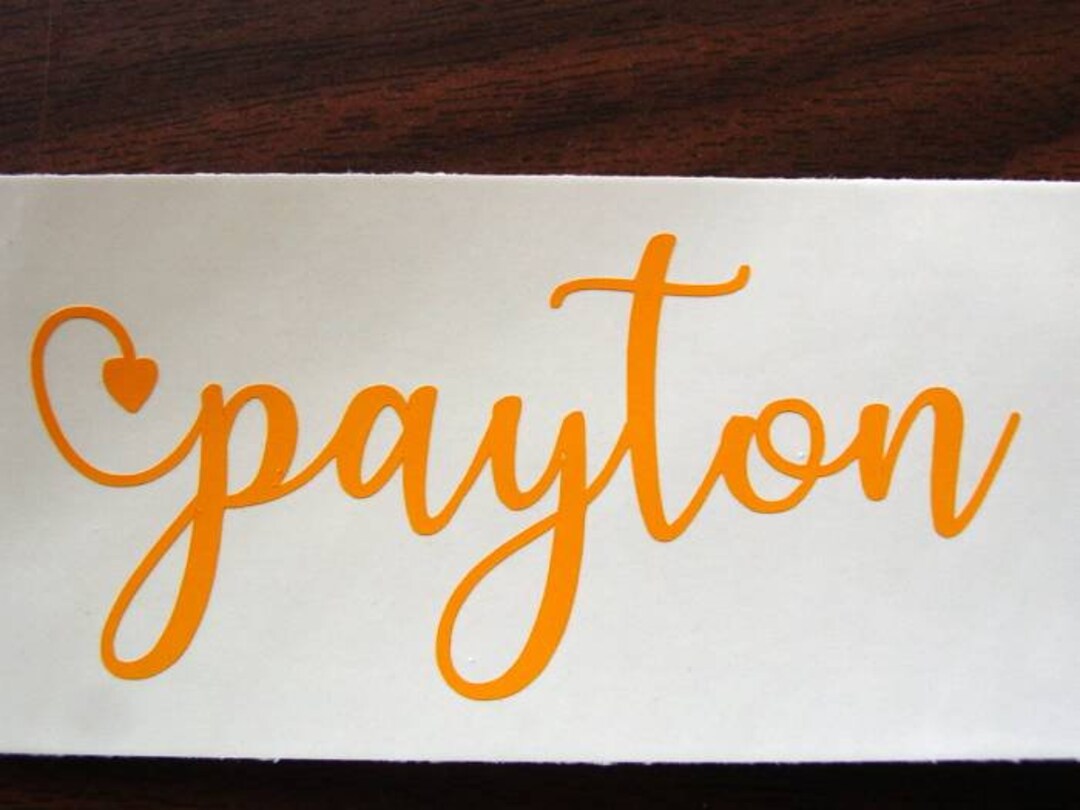 Personalized Fancy Script Vinyl Decal Sticker for Womens Tumblers ...