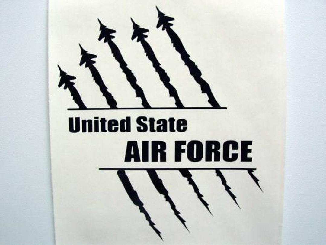 United States Air Force Sticker Decal Arm Forces Sticker Air - Etsy