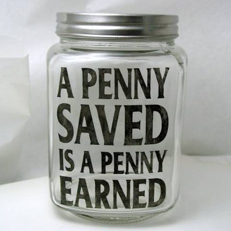 Money Jar - Etsy