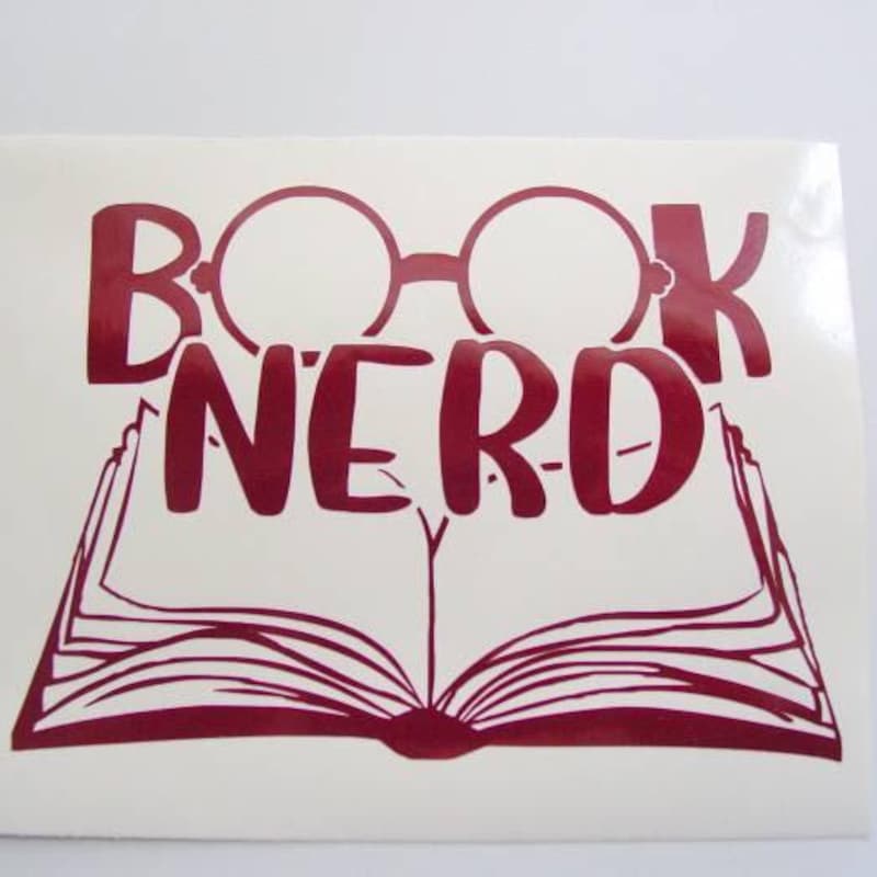 Nerd Car Decal - Etsy