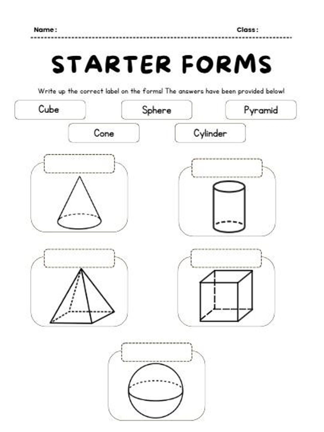 3D Forms & Pinch Pot Monster Design Packet - Etsy