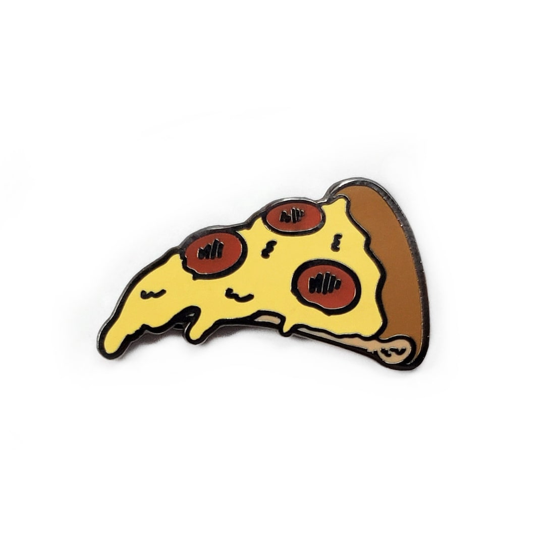 Pizza Slice Fridge Magnet - Metal Refrigerator Magnet Kitchen Decor ...