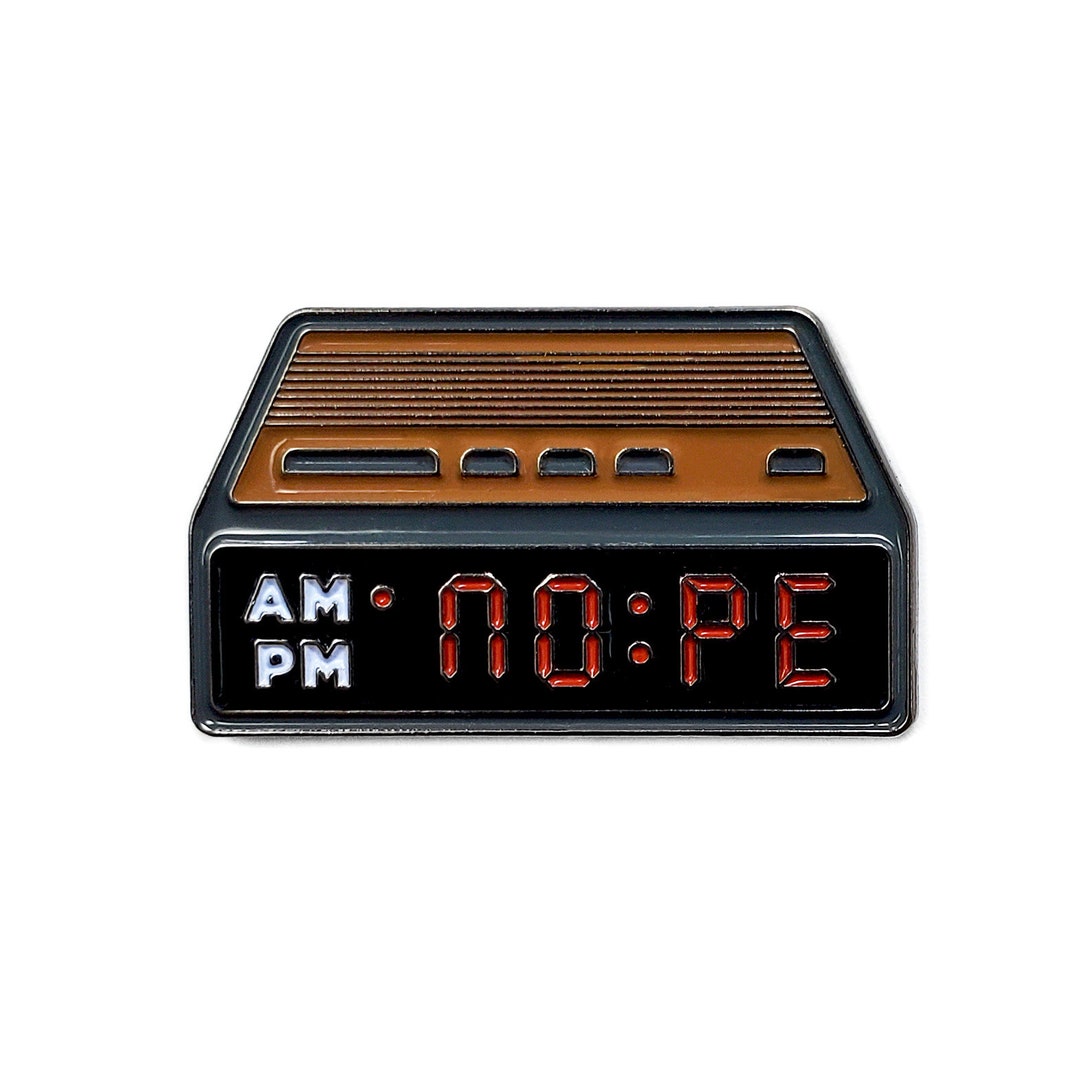 Nope Alarm Clock Magnetic Golf Ball Marker – Optional Hat Clip – 1.25 ...