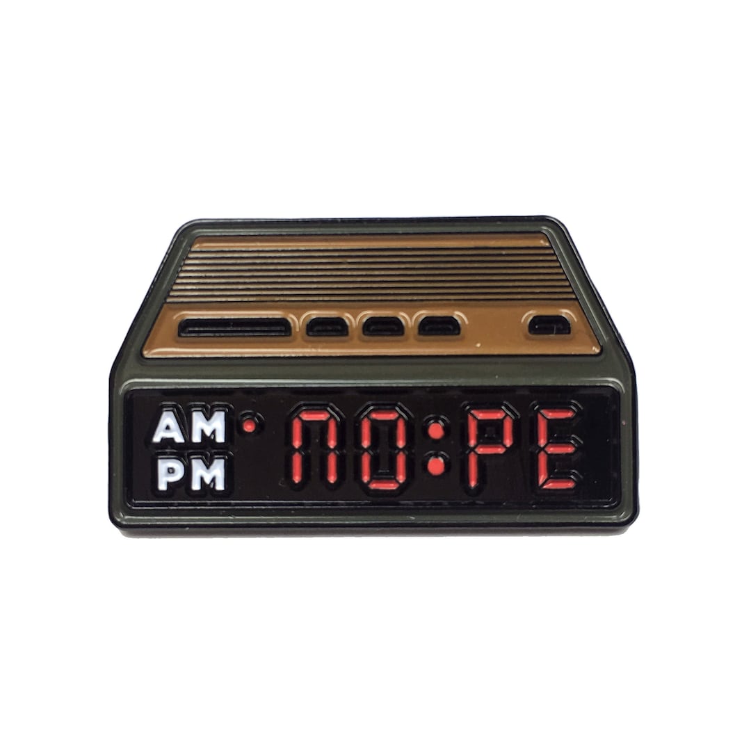 Nope Clock Needle Minder - Magnetic Needle Holder | Funny Needle Keeper ...
