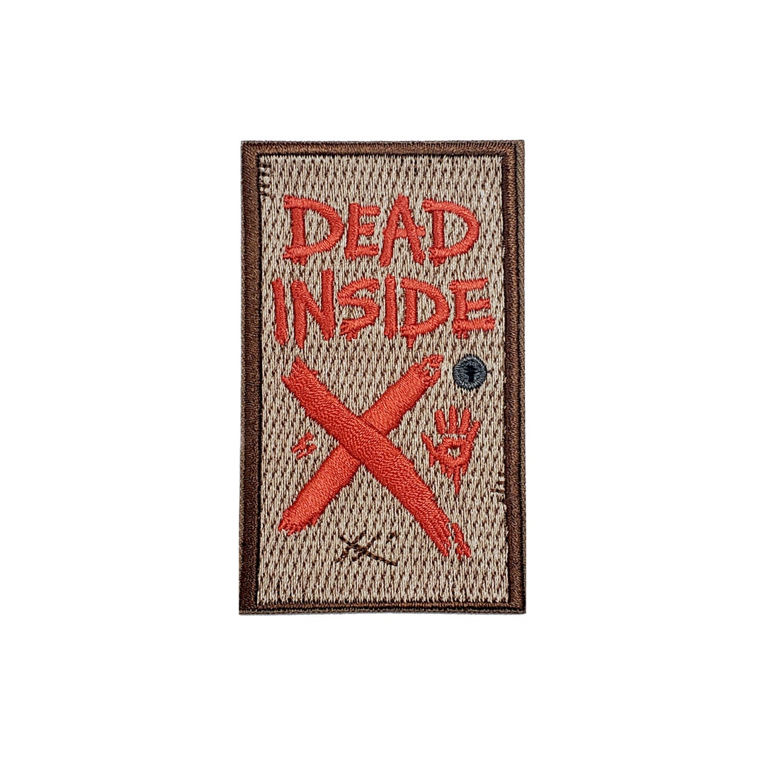 Dead Inside Horror Patch - Zombie Morale Patch, Hook and Loop Patch for ...
