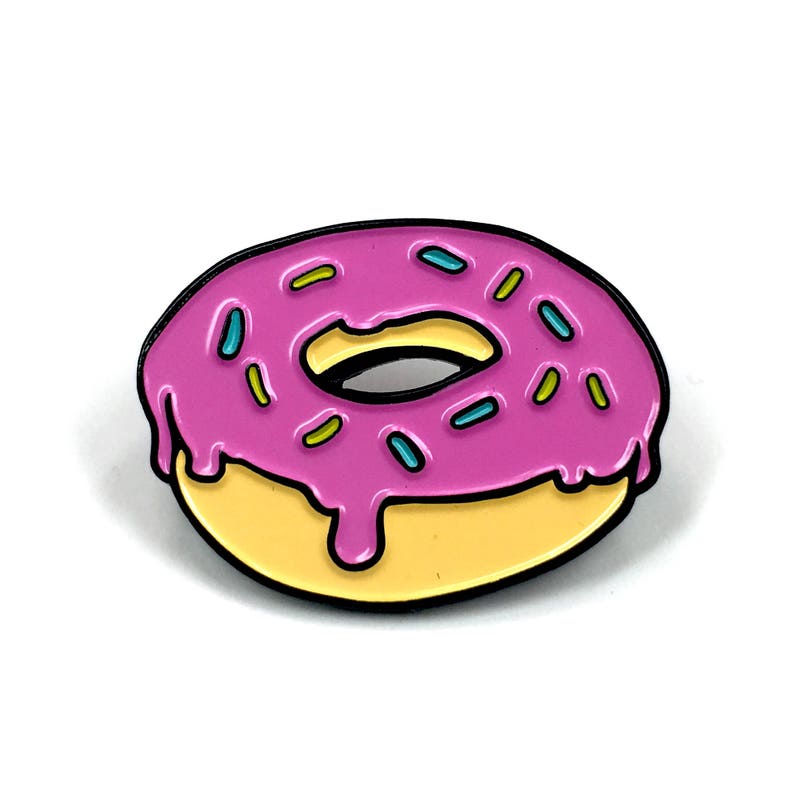 Donut Food Enamel Pin for Backpack Pin for Bag Pin for | Etsy