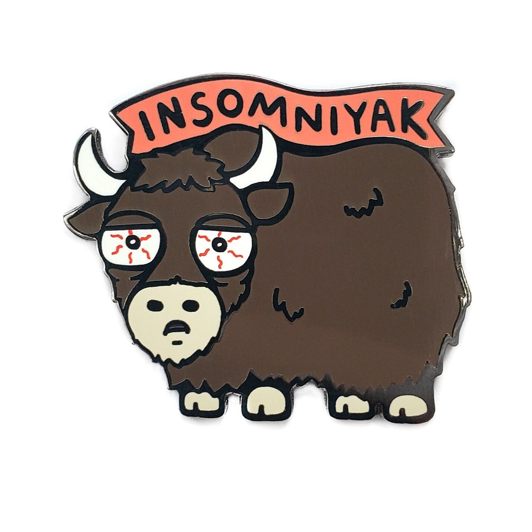 Insomniyak Yak Pun Golf Ball Marker With Magnetic Hat Clip - Golf Gift ...