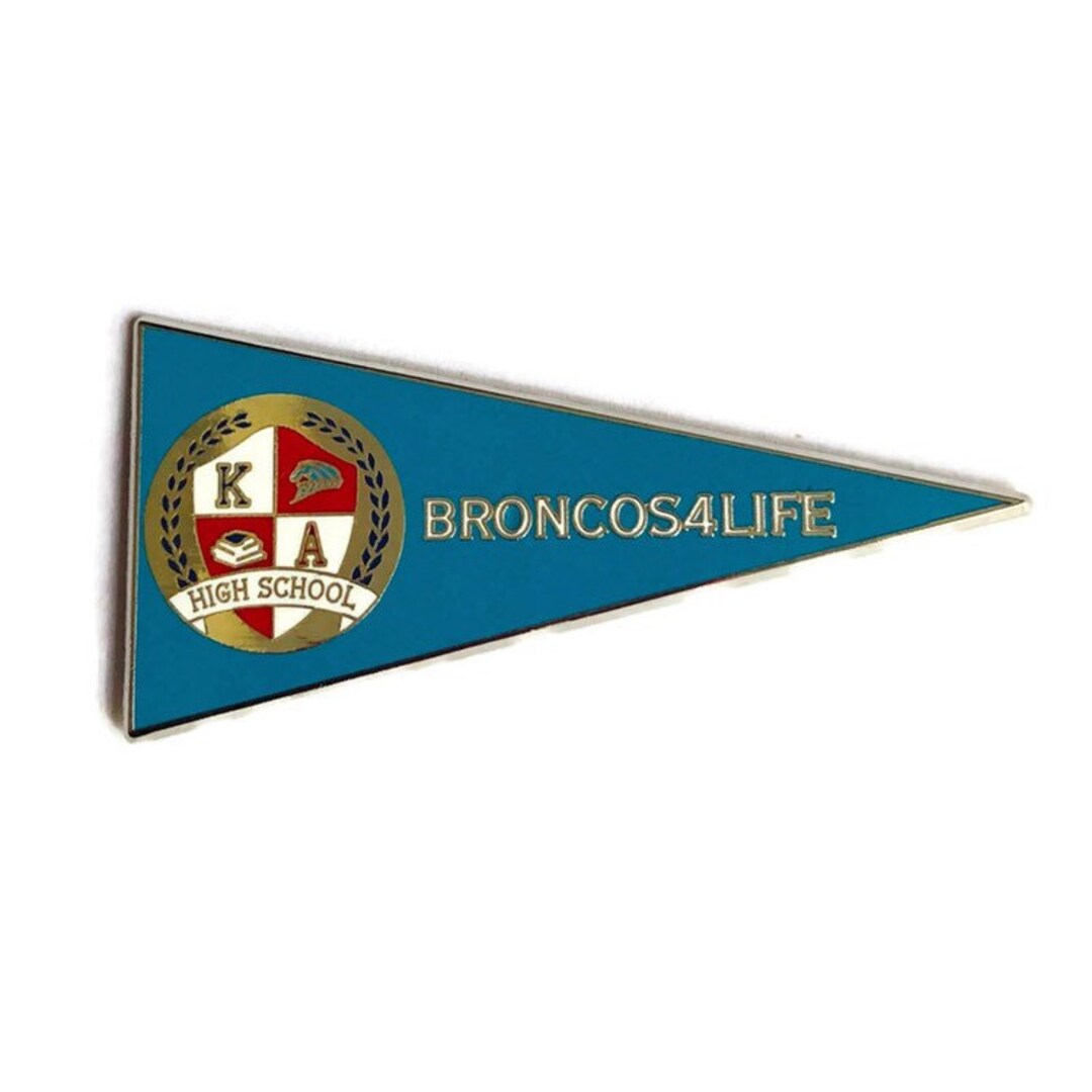 BRONCOS 4 LIFE Hard Enamel Pin - Etsy