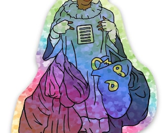 Wiz Large Sticker/laptop Decal - Etsy